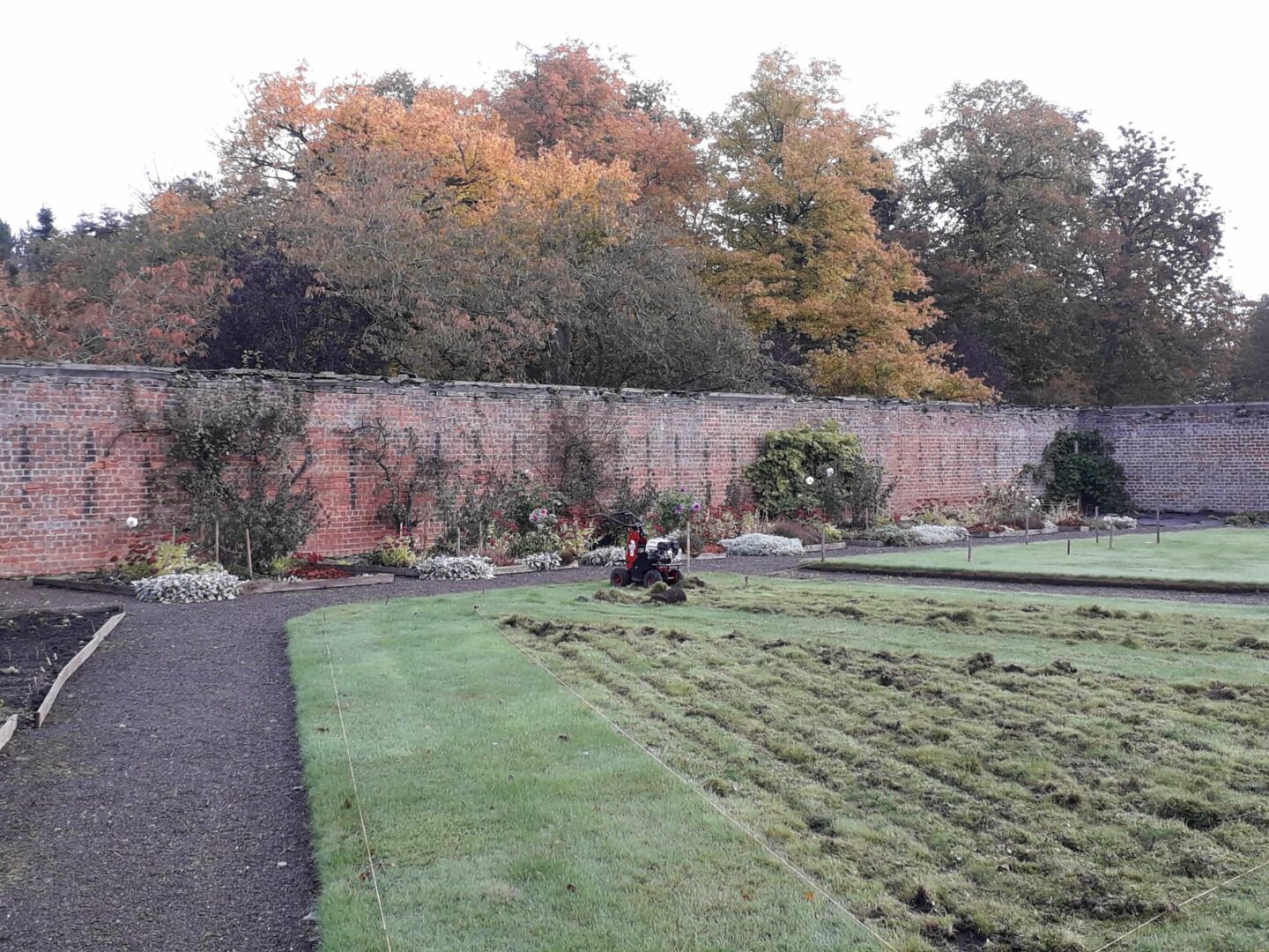 Bonkyl Lodge Walled Garden - T.J. Ferris Stonemasonry